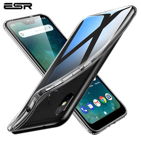 ESR Case For Xiaomi Mi A2 Lite Ultra Thin TPU Cover For Redmi Note 5 Transparent Shockproof Full