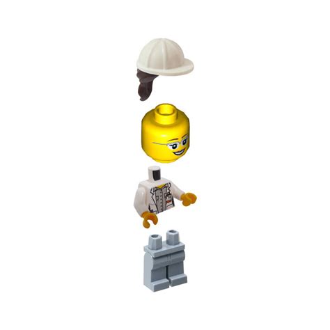Lego Female Scientist With White Cap Minifigure Brick Owl Lego Marketplace
