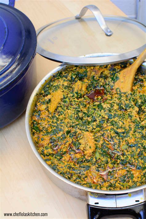 Best Egusi Soup Chef Lolas Kitchen Video Recipe Nigerian Green