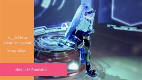 Nova The Sci Fi 3d Model Mona Akbari