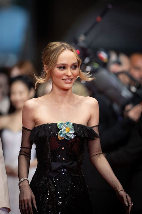 Lily Rose Depp At The Idol Premiere At 76th Cannes Film Festival 05 22