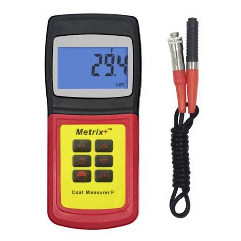 Metrix Digital Coating Thickness Gauge 0 1250 Microns Ferrous Coat