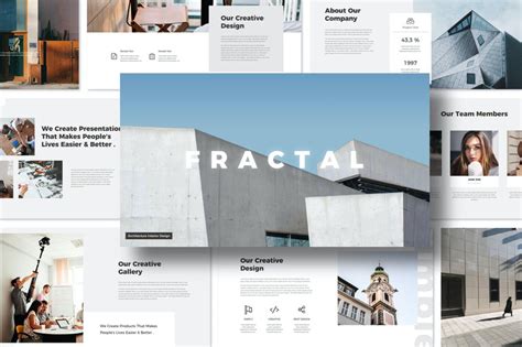 Fractal Powerpoint Presentation Template Templatemonster