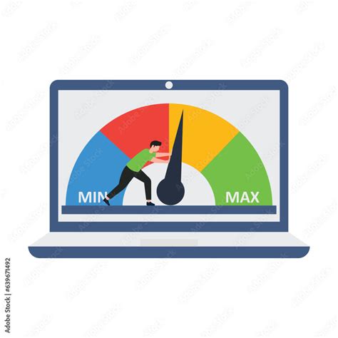 Website Loading Optimization Page Speed And Seo Flat Vector Concept Illustration Website Speed