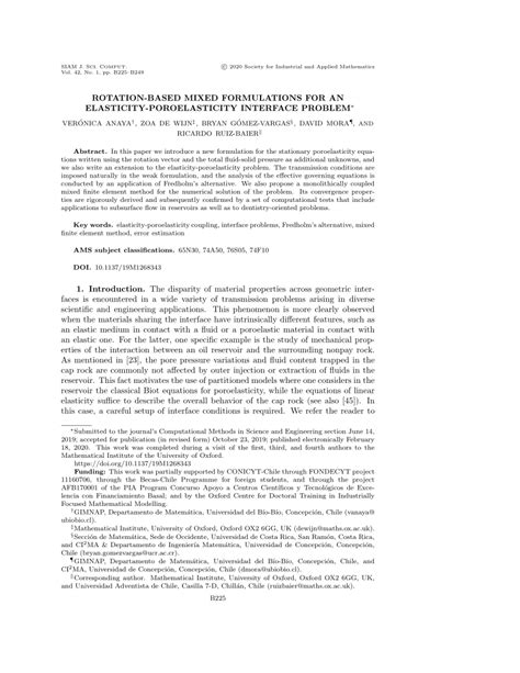 Pdf Rotation Based Mixed Formulations For An Elasticity