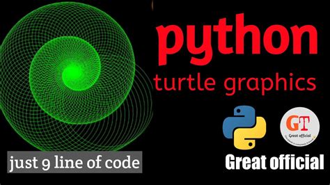 Python Turtle Graphics Tutorialpython For Beginnersgreat Official