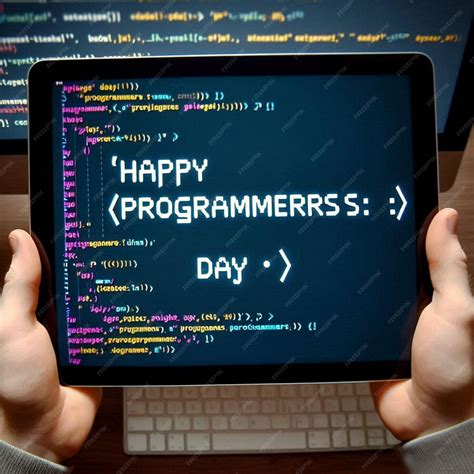 Happy Programmers Day 2021 Background Greetings Flat Design Editor Mode