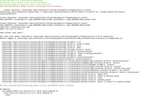 Bundle Install 报错，一直解决不了 · Ruby China