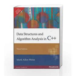 Data Structures And Algorithm Analysis In C By Weiss Buy Online Data