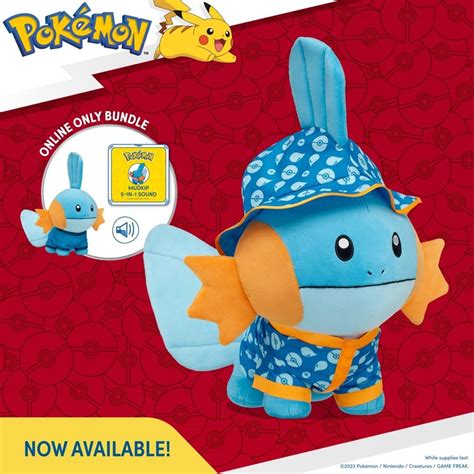 New Plush Mudkip From Buildabear R Mudkip