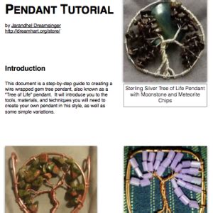 Wire Wrapped Tree Of Life Pendant Tutorial Dreamhart Org