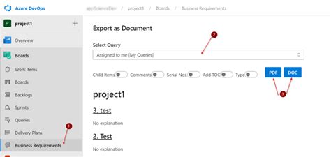 azure devops export work items to word or pdf invati