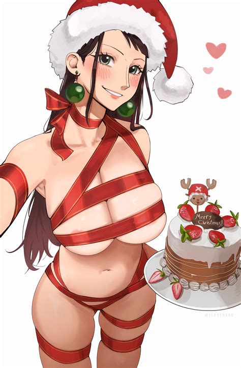 Rule 34 1girls Black Hair Breasts Cake Christmas Christmas Outfit Female Female Only Jerrydurd