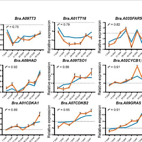 Qrt Pcr Validation Of Degs Fifteen Genes Were Selected For Validation