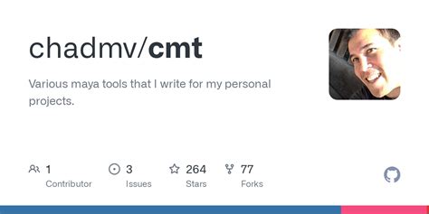 GitHub Chadmv Cmt Various Maya Tools That I Write For My Personal