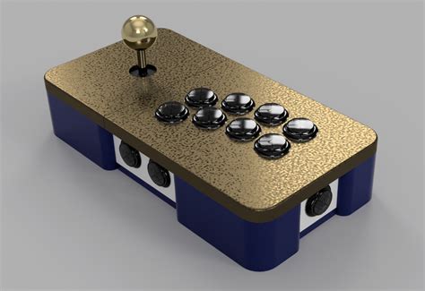 Version 3 Of My Fightstick Sibling To Version 2 Now With Hidden