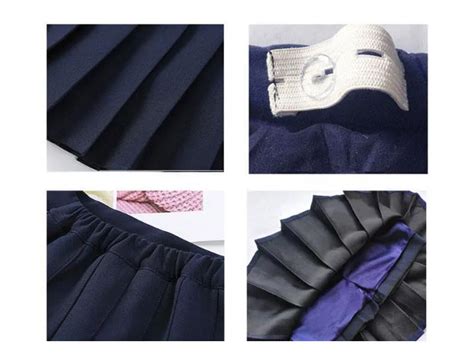 Japanese School Girls Uniform Sailor Navy Blue Pleated Skirt Anime Cosplay Costumes With Socks