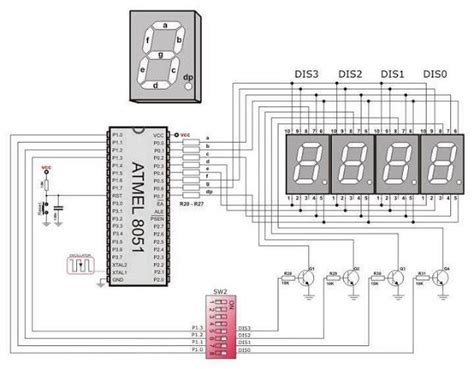 Segment LED Displays Diagram ECE Electrical Engineering Books Electrical Engineering