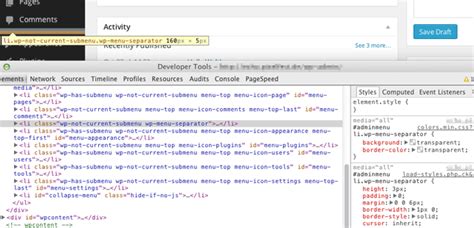Quick Tip Restore Admin Menu Separators Envato Tuts