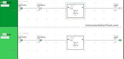 Basic PLC Exercise On Heater And Cooler For Babes