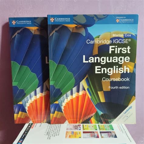 Cambridge Igcse First Language English Coursebook Workbook Fourth Edition By Marian Cox