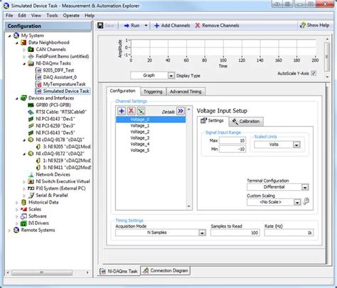 Ni Daqmx Simulated Devices National Instruments
