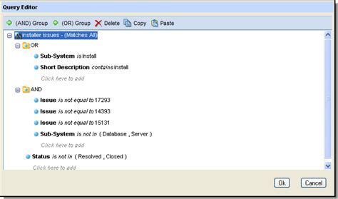 query editor