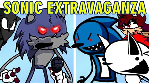 Sonic Executable Extravaganza Vs Friday Night Funkin Release Demo Fnf Mod Youtube