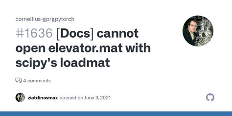 [docs] cannot open elevator mat with scipy s loadmat · issue 1636
