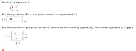 Solved Consider The Given Matrix −1−627 Find The