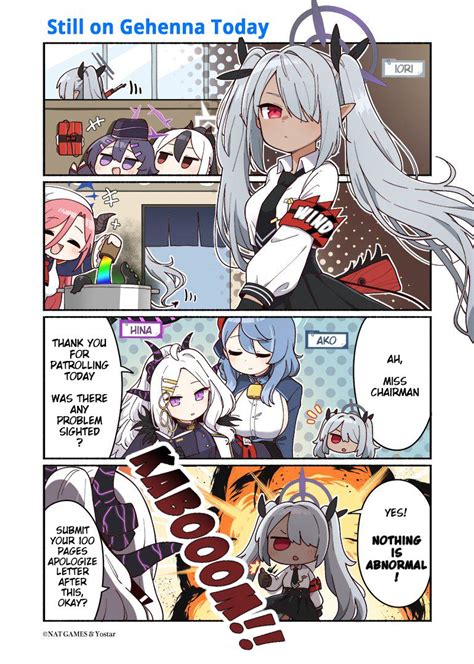 Blue Archive Comic Still On Gehenna Today R Bluearchive