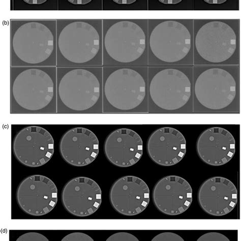 A Images Of The U QA Phantom Obtained For General X Ray Imaging Download Scientific Diagram