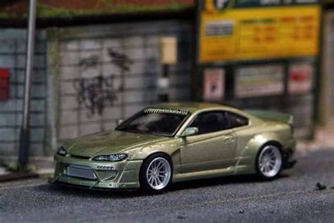 Street Weapon 164 Nissan Silvia S15 Pandem Jade Green