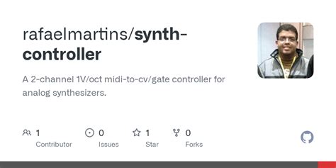 GitHub Rafaelmartins Synth Controller A 2 Channel 1V Oct Midi To Cv Gate Controller For