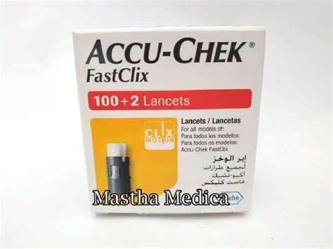 Promo Accu Chek Fastclix Lancet Jarum Accu Check Fast Clix 100 2