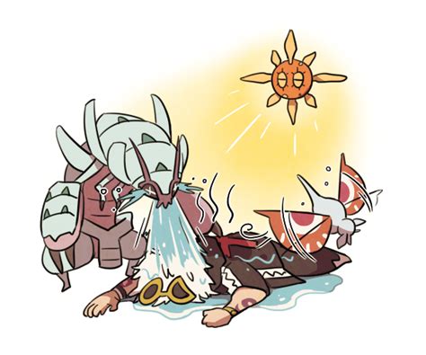 Ssalbulre Golisopod Guzma Pokemon Masquerain Solrock Nintendo