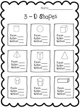 D Shape Attributes By Terrific Teaching Made Easy TpT