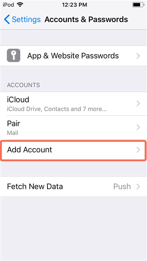 Setting Up Pair Networks Email IOS IPhone Pair Networks Knowledgebase