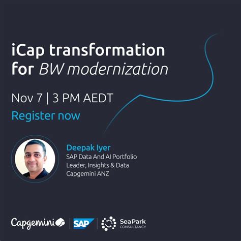 capgemini data and ai on linkedin sapdatasphere sapbw datatransformation