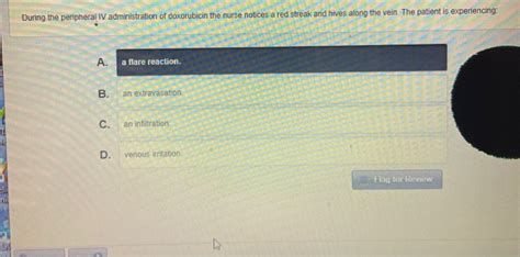 Solved During The Peripheral Iv Administration Of