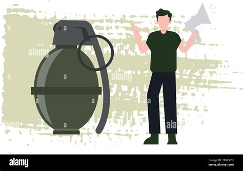 Hand Grenade Icon Sign Stock Vector Images Alamy