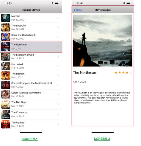 Movie App Using Json Parsing In Swift