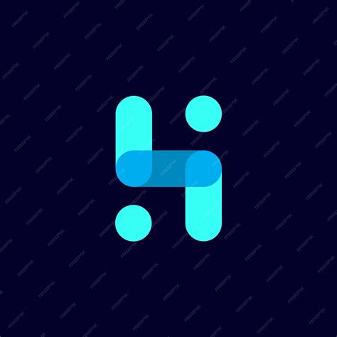 Premium Vector Abstract Letter H Monogram Logo Design
