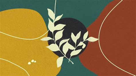 Retro Minimalist Colorful Abstract Animated Background Stock Footage Video Of Decoration Loop