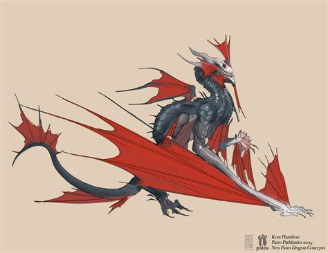 Rpg Pathfinder Preview Shows Off Two New Dragons Including An Actual
