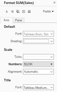 Tableau Formatting Series How To Format Numbers And Dates