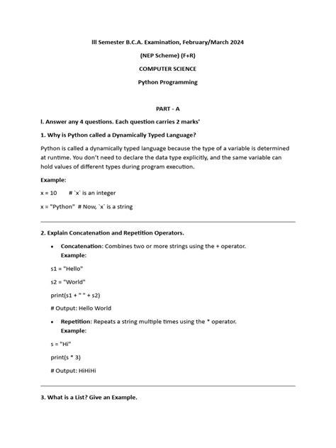 Iii Sem Python Solved Qp 2024 Pdf Variable Computer Science
