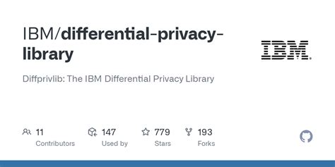 Github Ibmdifferential Privacy Library Diffprivlib The Ibm Differential Privacy Library