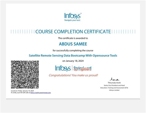 Completed Remote Sensing Data Bootcamp Abdus Samee Posted On The Topic Linkedin