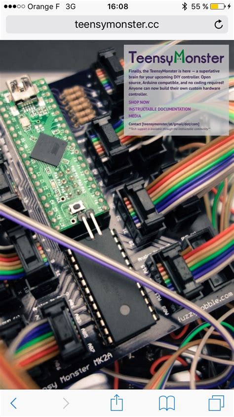 Arduino Board With Wires